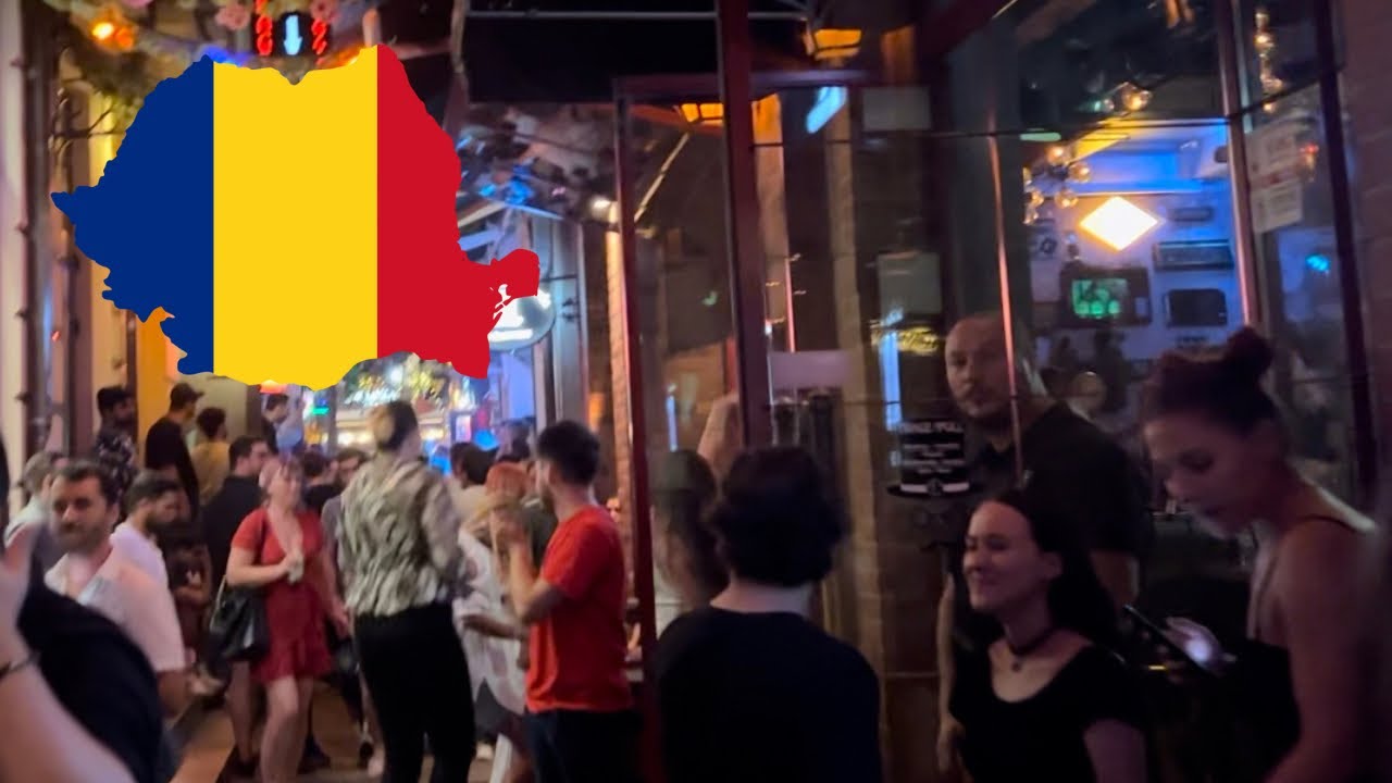Nightlife Bucharest, Romania After Dark - YouTube