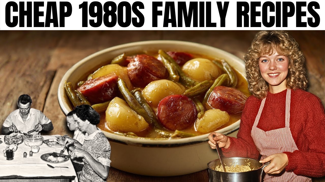 30 Recipes From the 1980s You Ate If You Were Poor! - YouTube