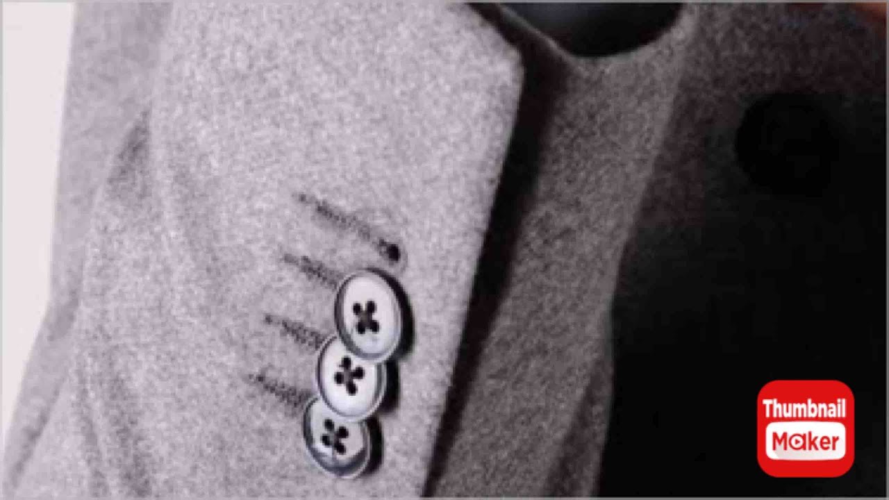 How to stitch a suit sleeve how to make a functioning sleeve vent two piece sleeve stitching ...