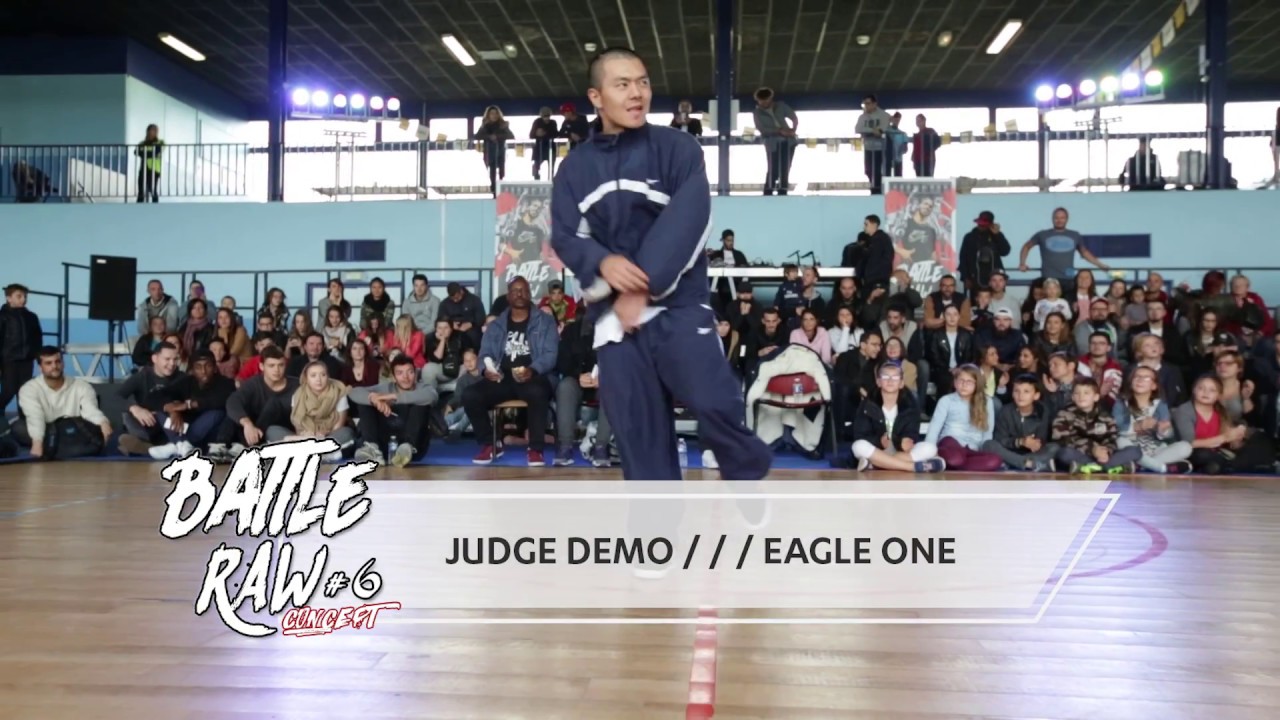 ⚡ JUDGE DEMO : BBOY EAGLE ONE AT BATTLE RAW CONCEPT #6 - YouTube