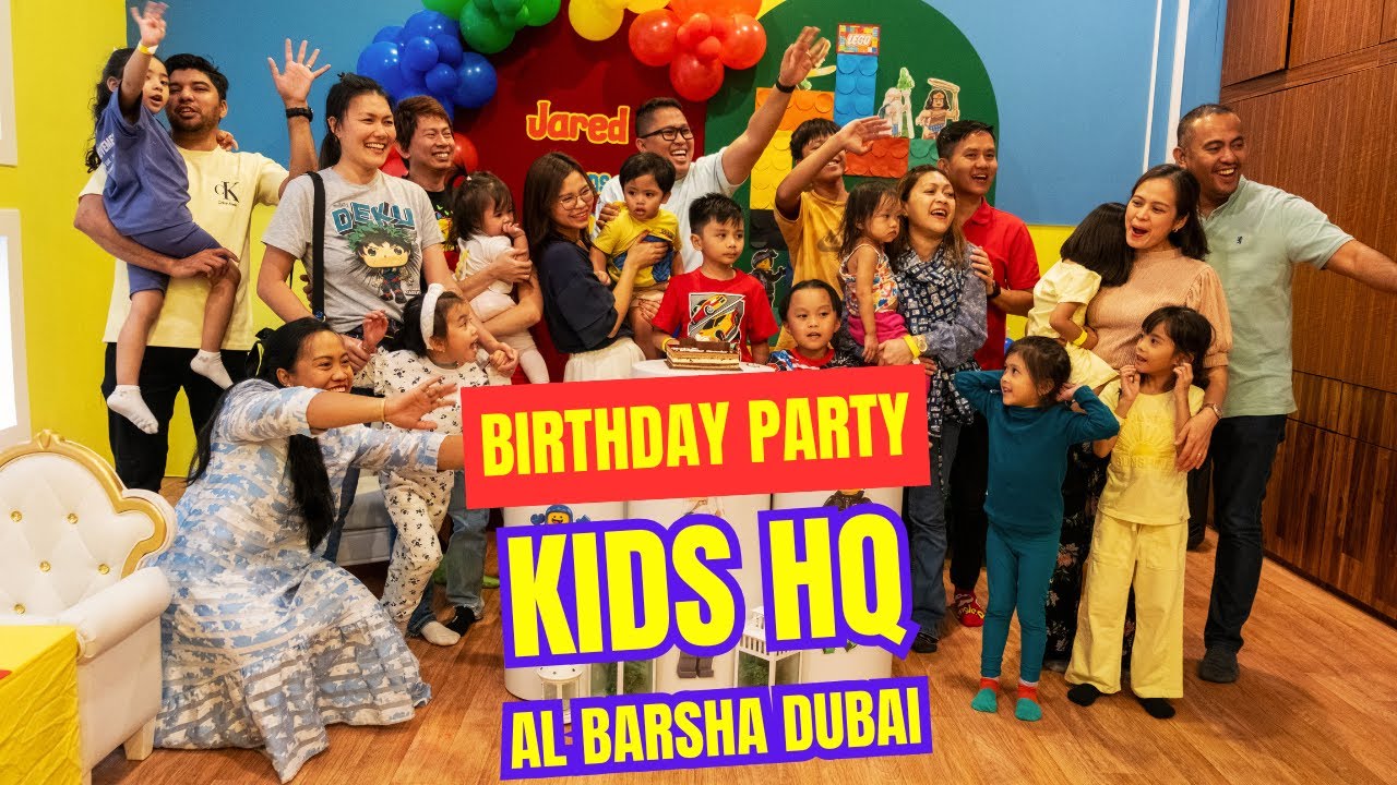 Gabby Gab TV | My Birthday Bash at KIDS HQ Barsha! 🥳 Fun with Friends & Family! - YouTube