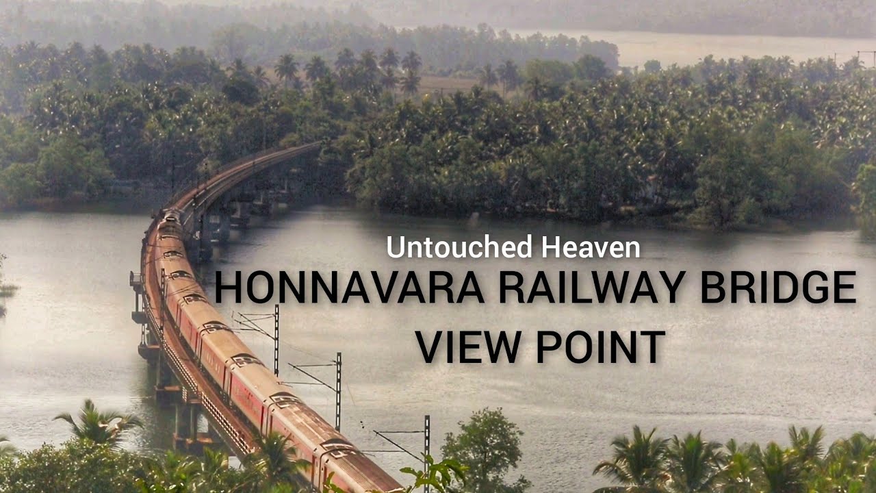 HONNAVAR RAILWAY BRIDGE.#kannadavlogs #tourism - YouTube