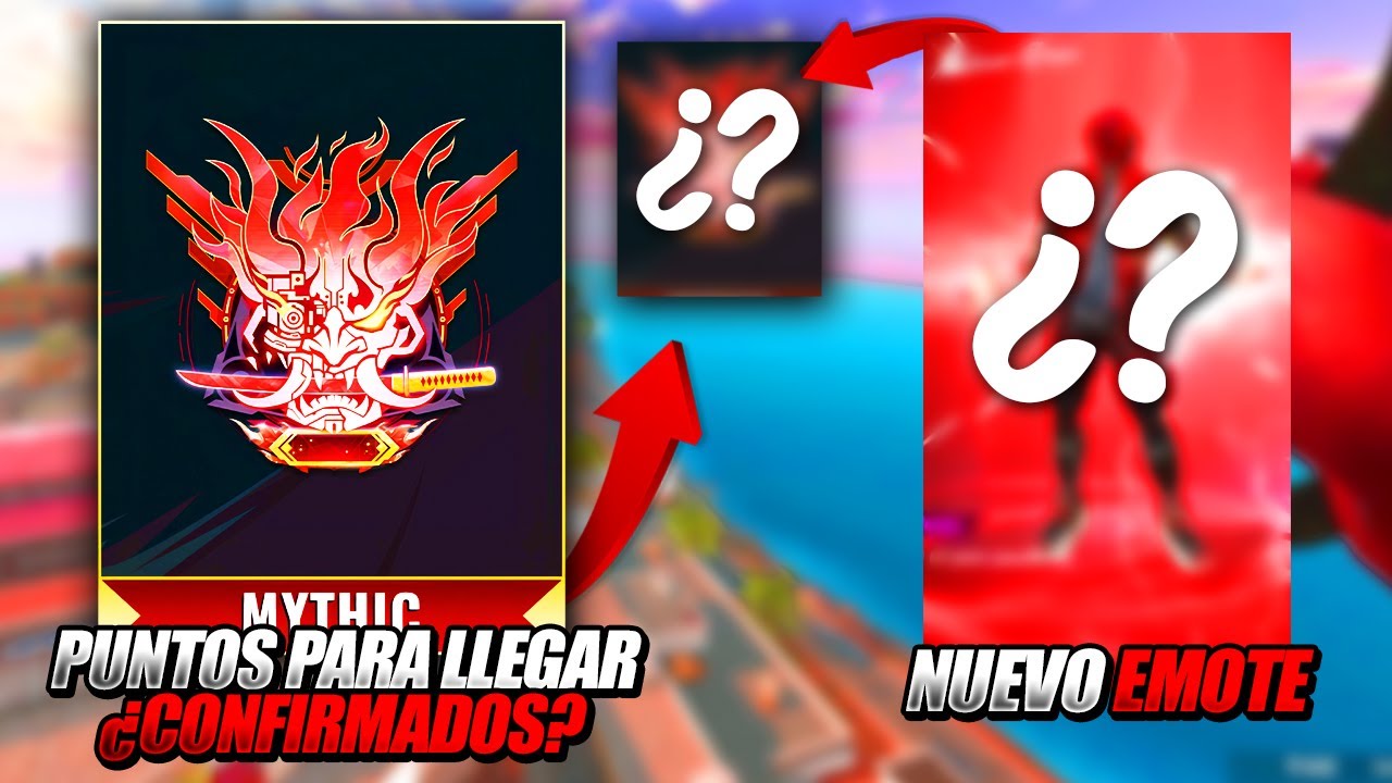 NUEVO EMOTE CONFIRMADO, PUNTOS PARA LLEGAR A RANGO MITICO / TODO LO QUE ...