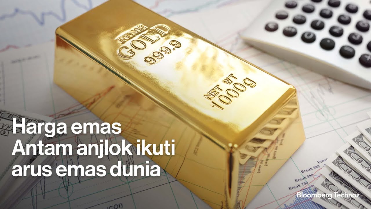 Harga emas Antam anjlok ikuti arus emas dunia - YouTube