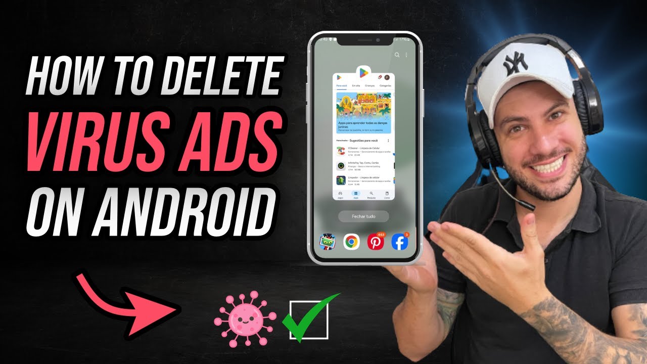 How to DELETE VIRUS ADS From Any Android - YouTube
