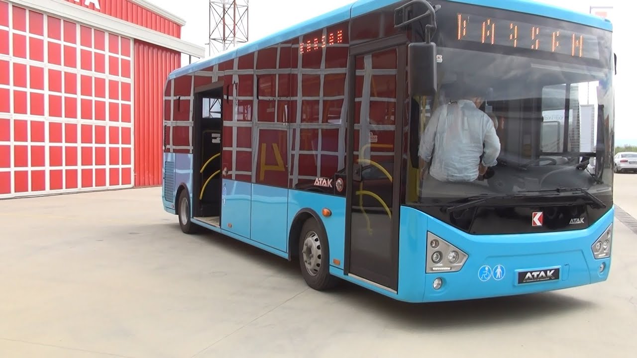 Karsan Atak Bus Exterior and Interior in 3D 4K UHD - YouTube
