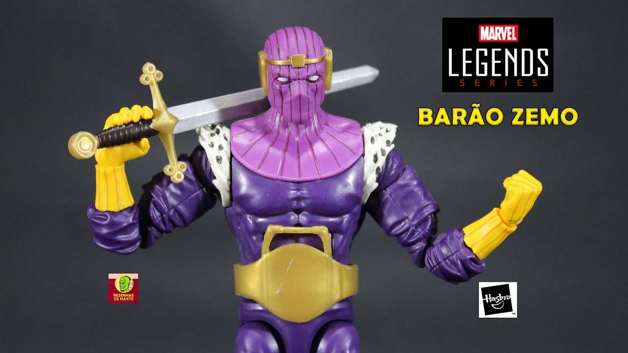 Barão Zemo Marvel Legends Baron Zemo Walgreens Exclusive Super Villains ...