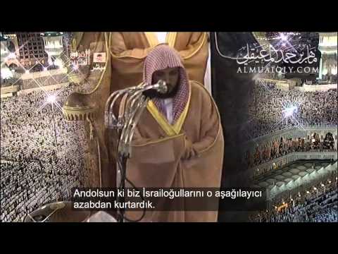 Kabe imamı Mahir al Muaiqly - Duhan suresi türkçe meali