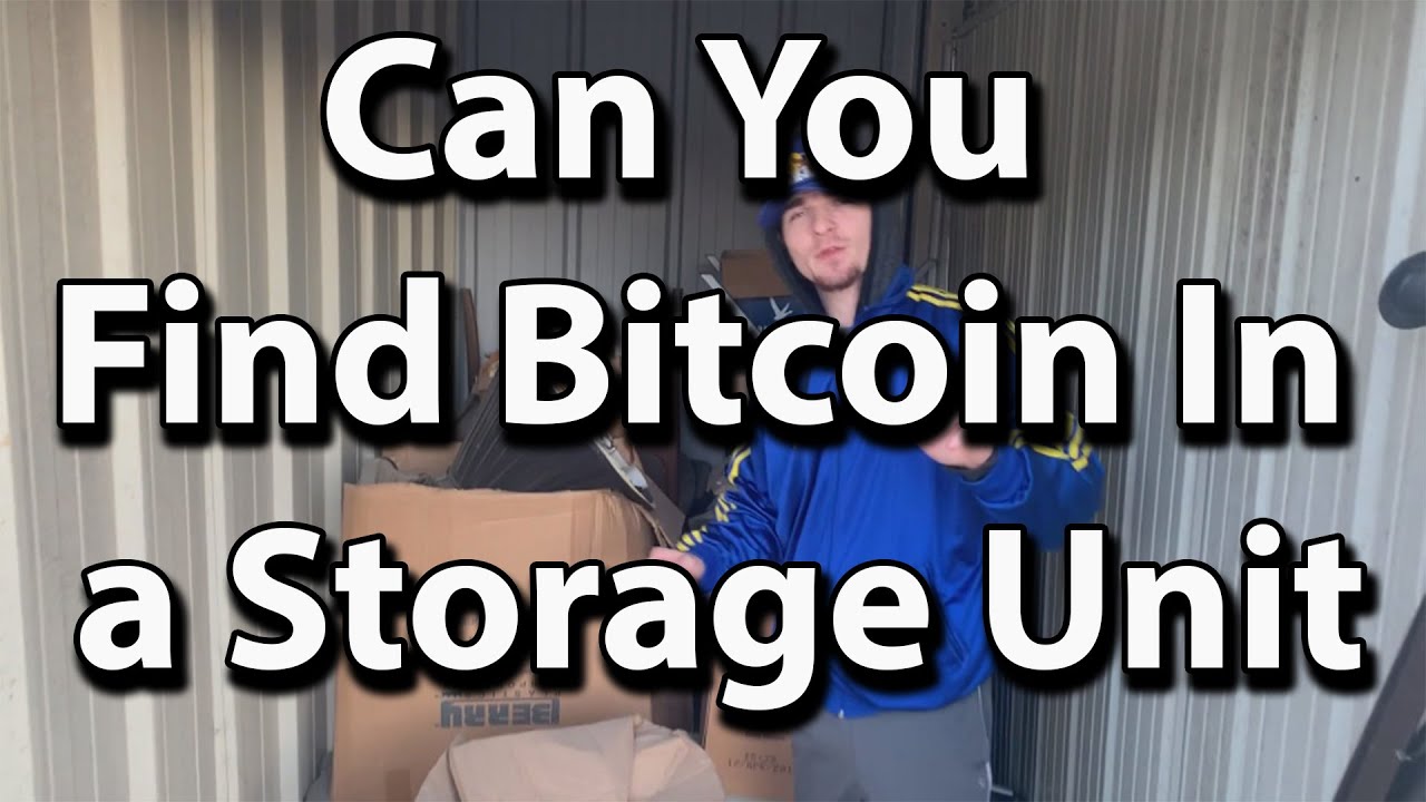Finding Bitcoin in a storage unit. A series... - YouTube