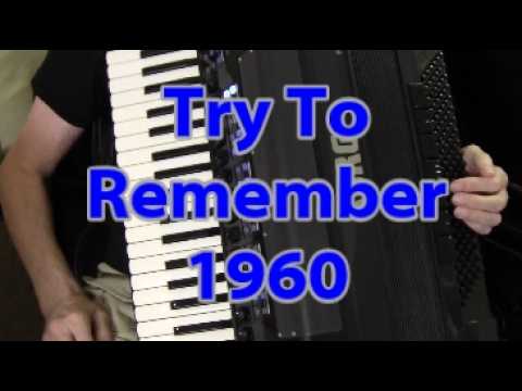 Korg Accordion, Try To Remember, Dale Mathis Accordion