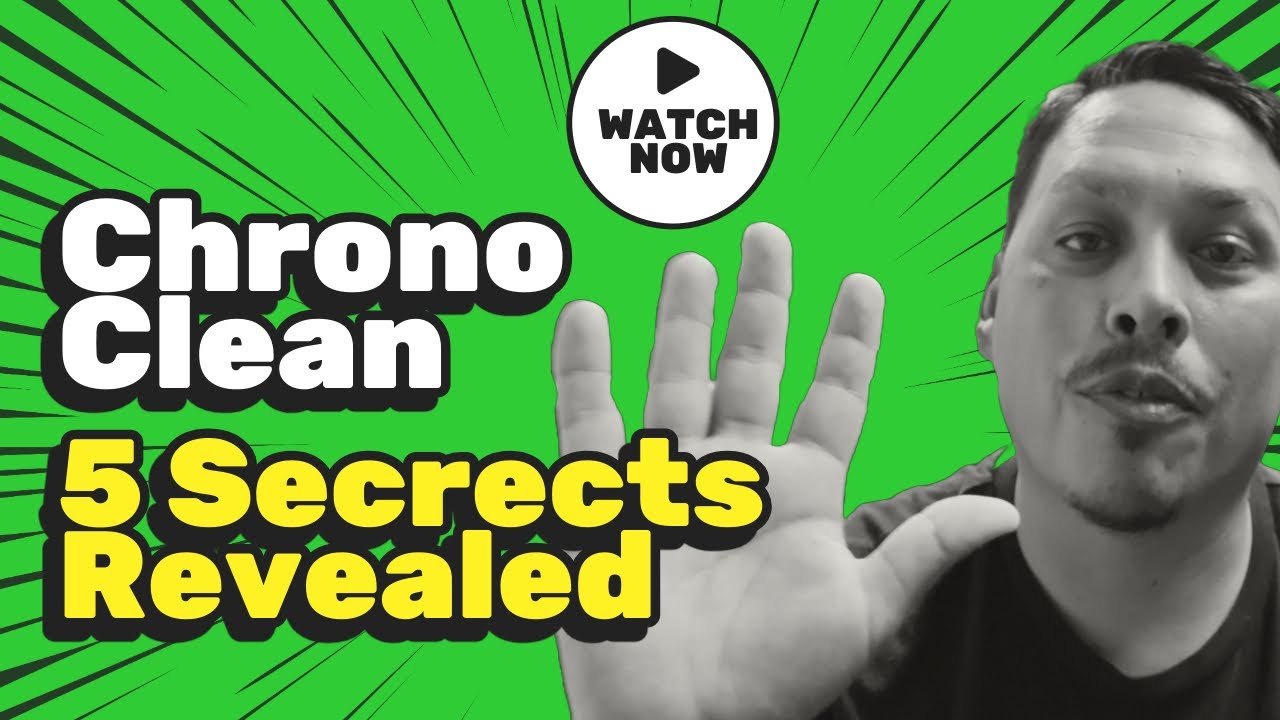 Chrono Clean Troubleshooting: 5 Expert Secrets Revealed!!! - YouTube