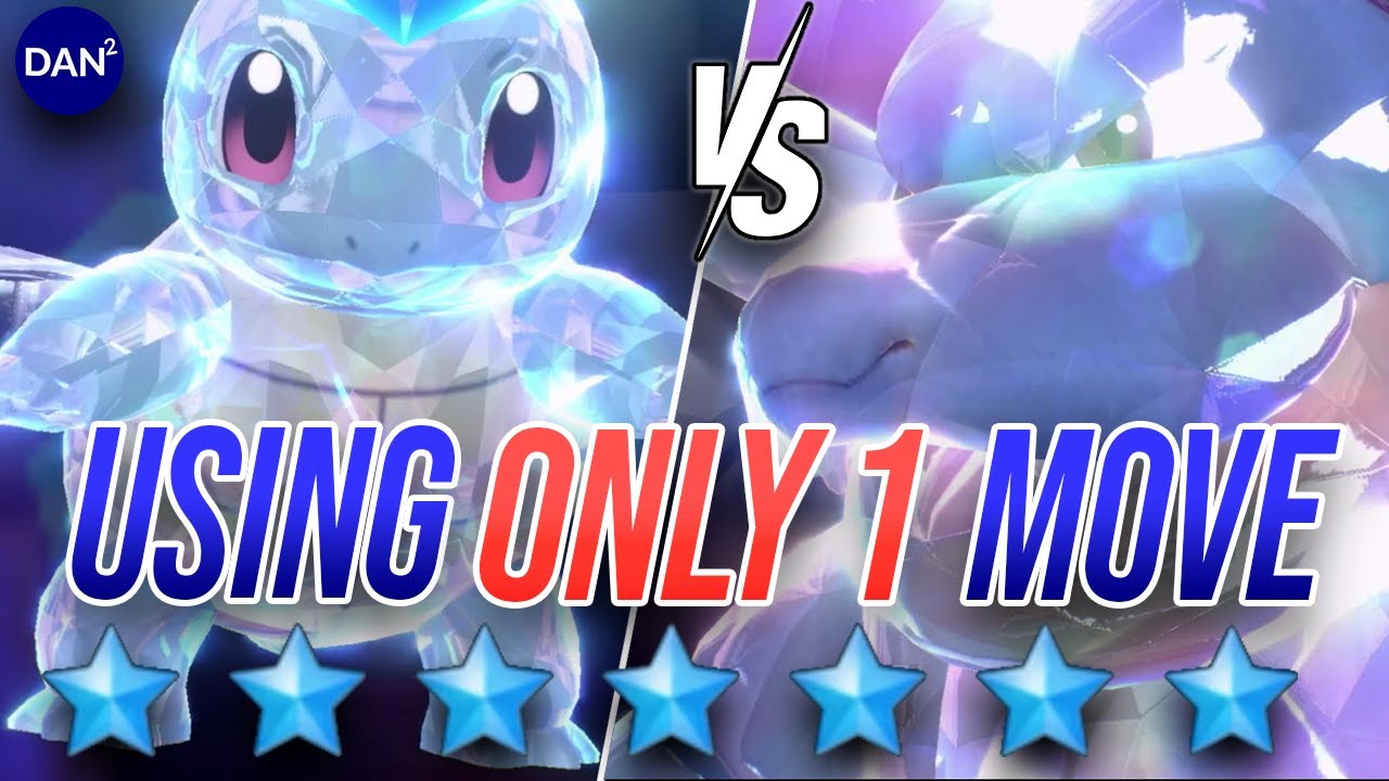 We used SQUIRTLE to Beat the 7 Star Blastoise Tera Raid • Pokémon ...