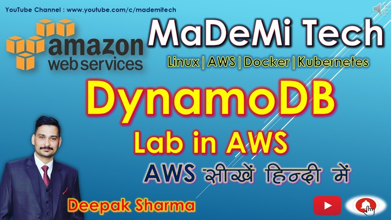 Aws Dynamodb Tutorial Aws Services Aws Tutorial For Beginners