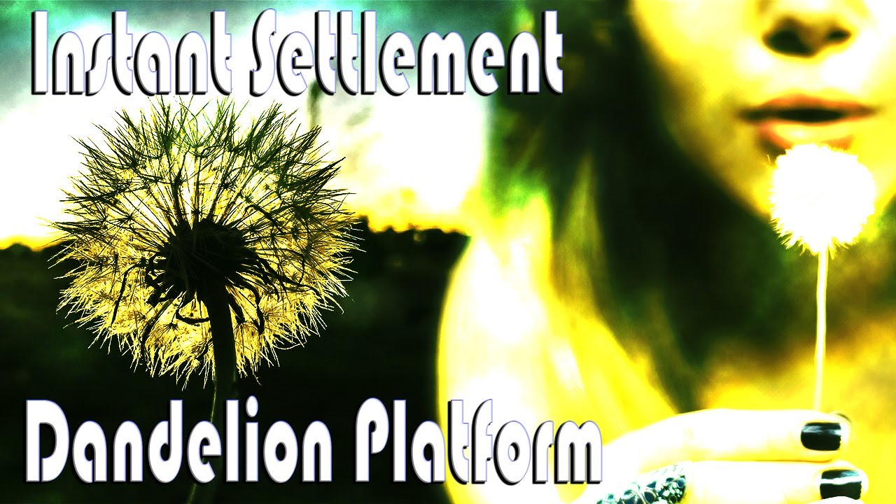 The Dandelion Platform - EURONET INSTANT SETTLEMENT PLATFORM - YouTube