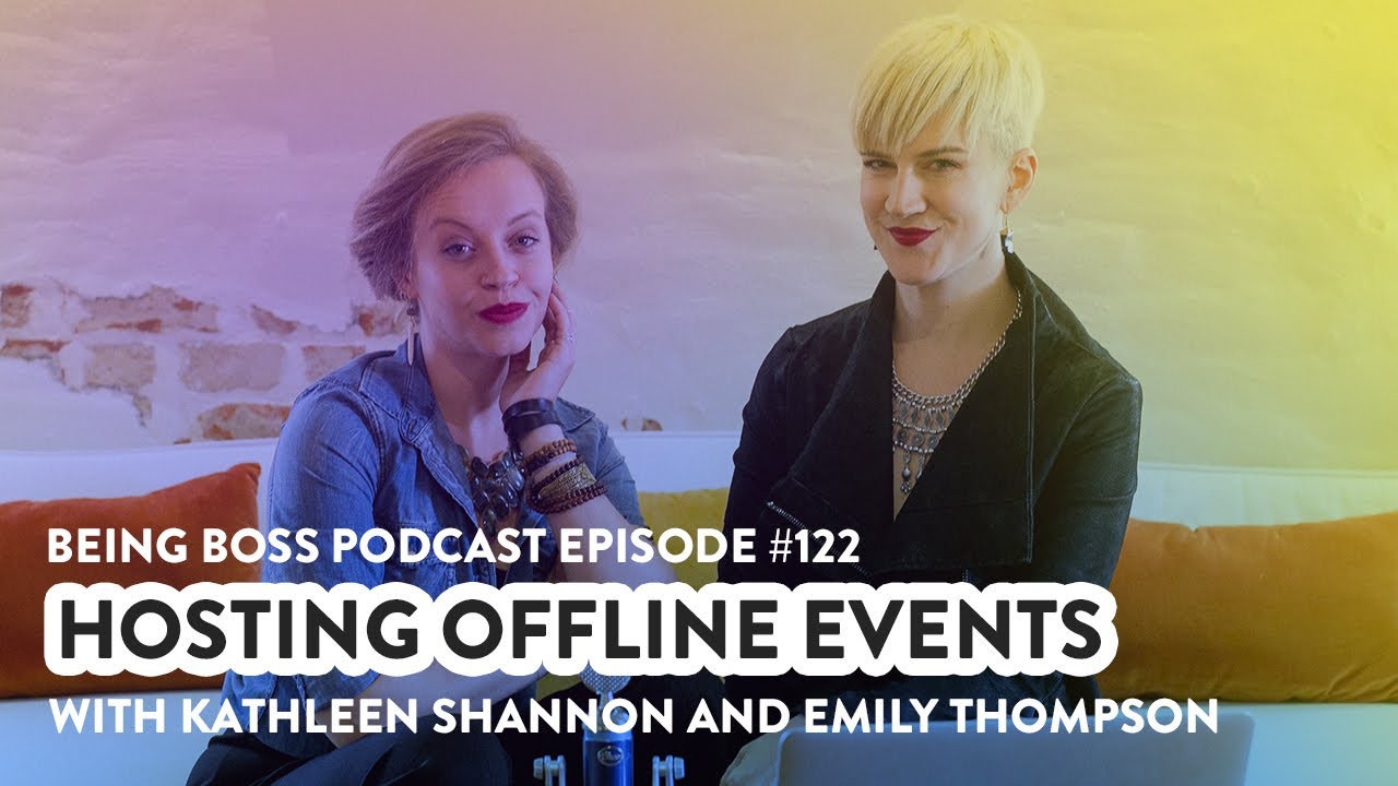 Hosting Offline Events | Being Boss Podcast - Full Episode - YouTube