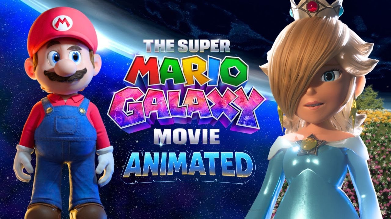 Super Mario Galaxy Movie | The beginning Animated [Blender] - YouTube