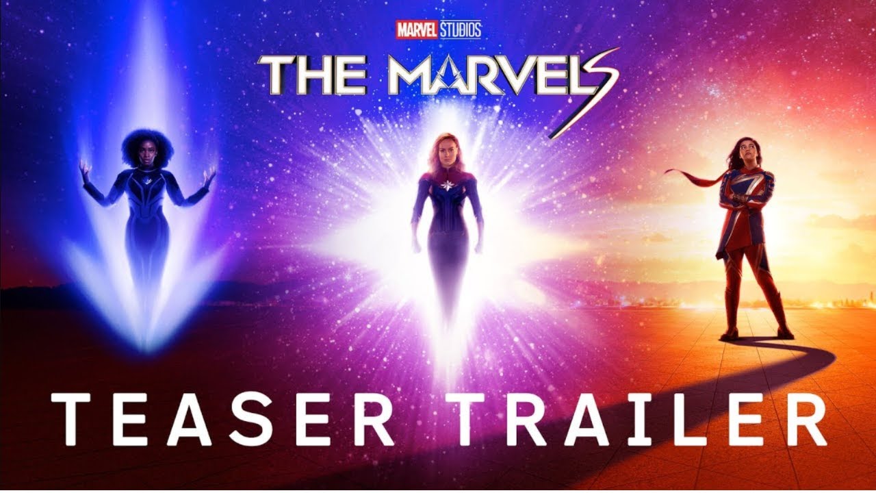 New tram of Avengers | The Marvels Teaser | Carol danvers | Kamala khan ...