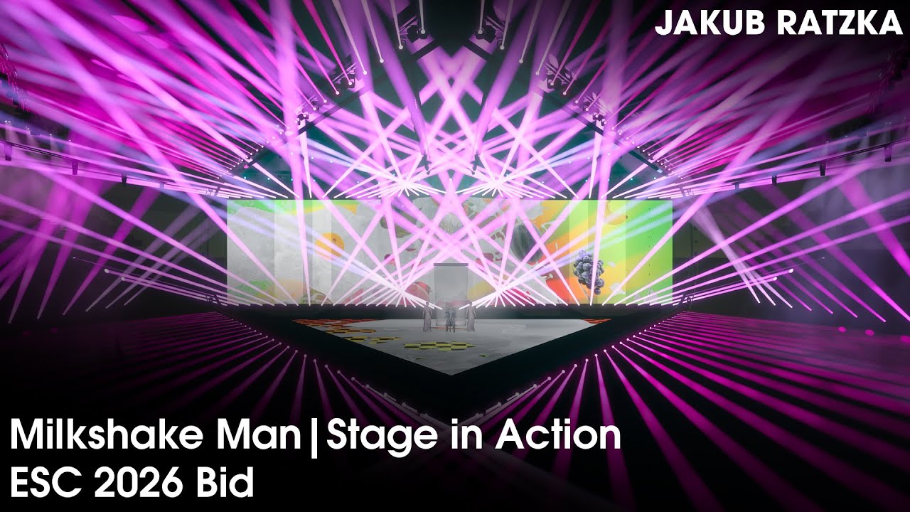 Eurovision Song Contest 2026 | Vienna Stage Bid In Action | Milkshake ...