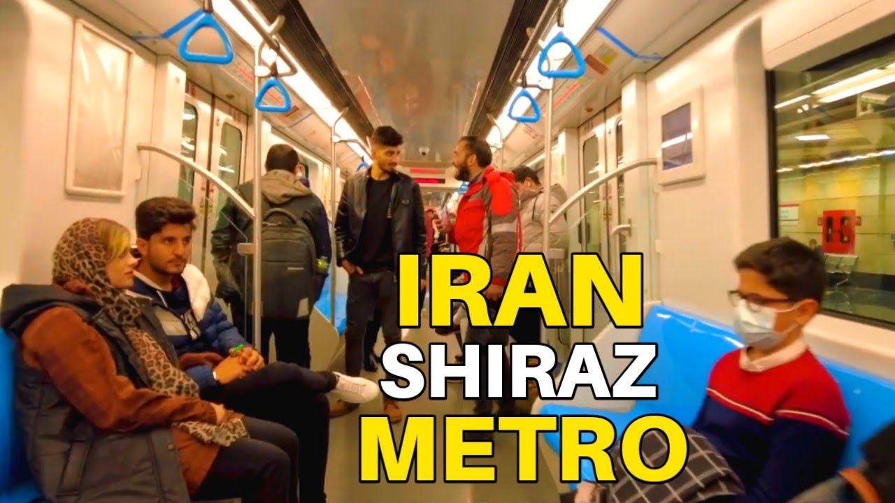 IRAN - Walking In Shiraz Metro 2023 Iranian People Vlog ایران - YouTube