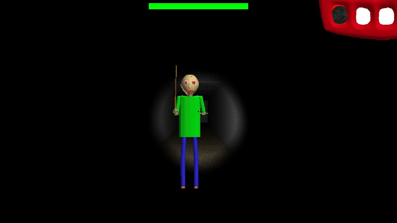 Baldi's Basics Night Horror School Mod! - YouTube