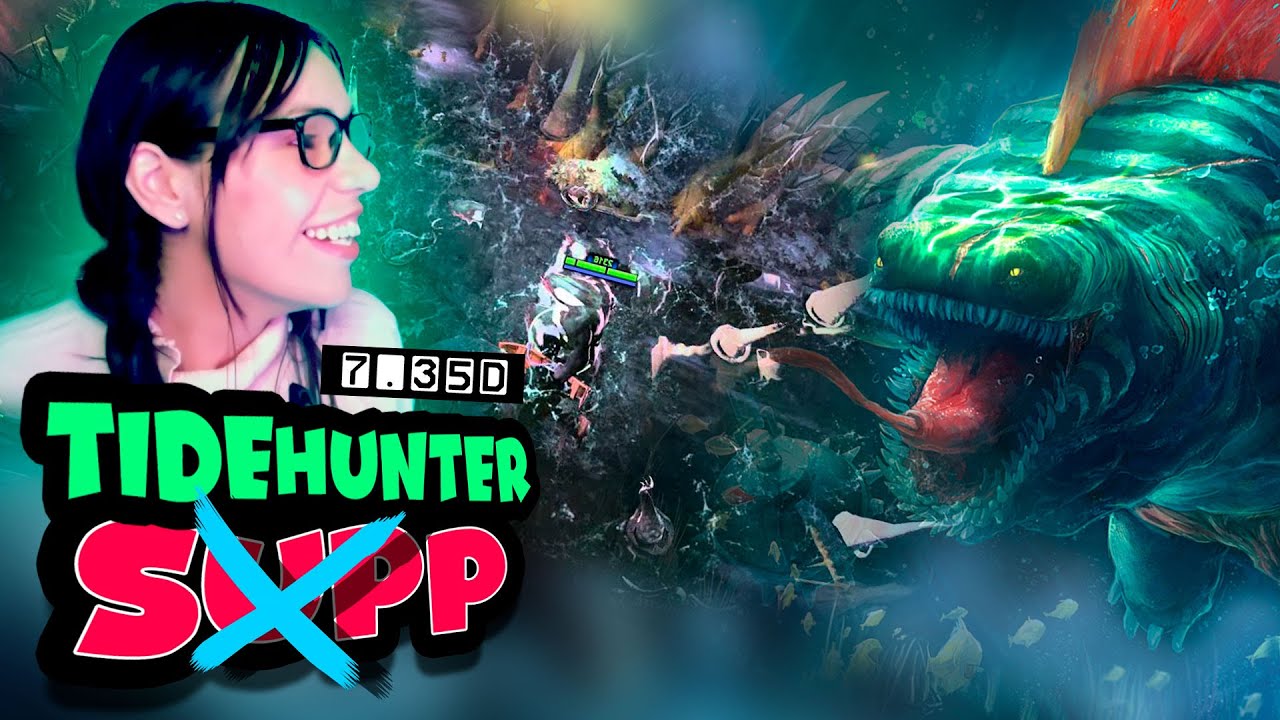 NO JUEGUES ASÍ TIDEHUNTER SUPP #dota2gameplay #dota2 #streamergirl # ...