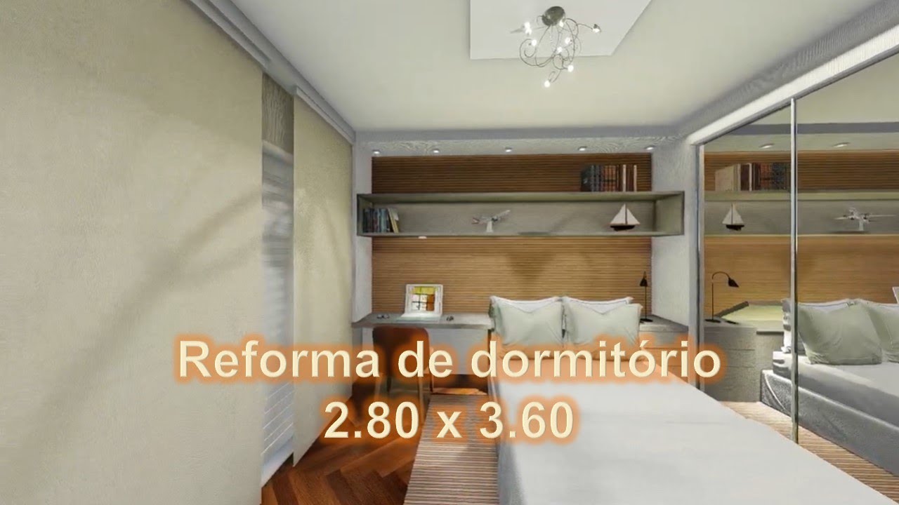 DORMITORIO REFORMA 2.80x3.60 - YouTube
