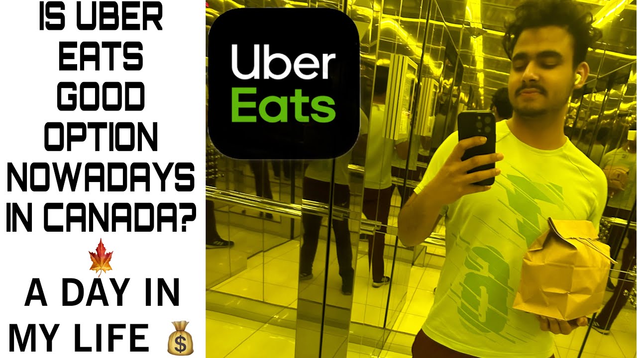 Uber eats in canada| Is ubereats good in early days| A day in my life🍁 ...