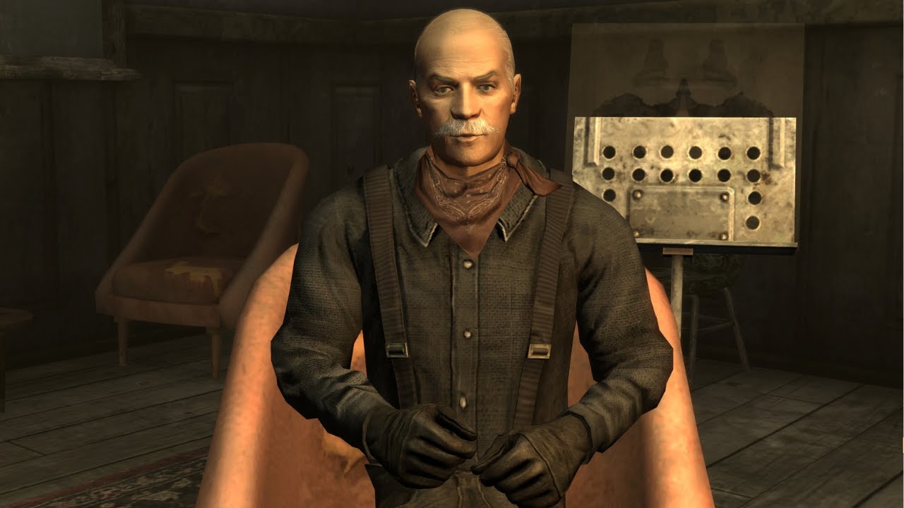 You can unnerve Doc Mitchell with this dialogue option during his test ...