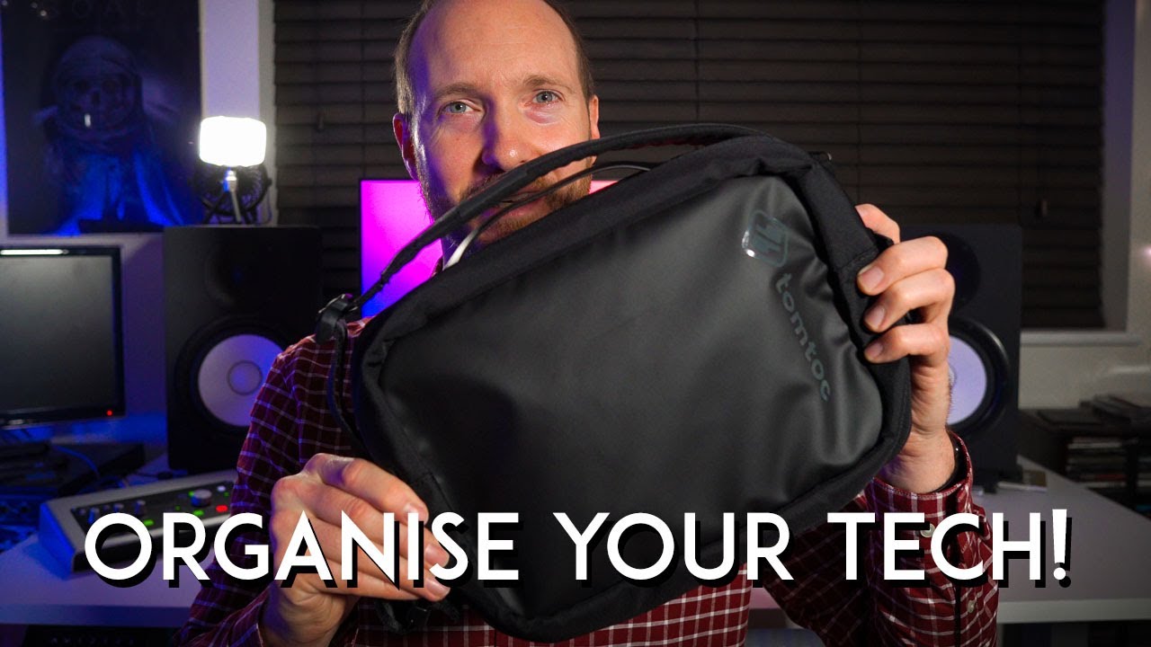 Tomtoc Shoulder EDC Sling Bag 11 inch - Ultimate Tech Organiser? - YouTube