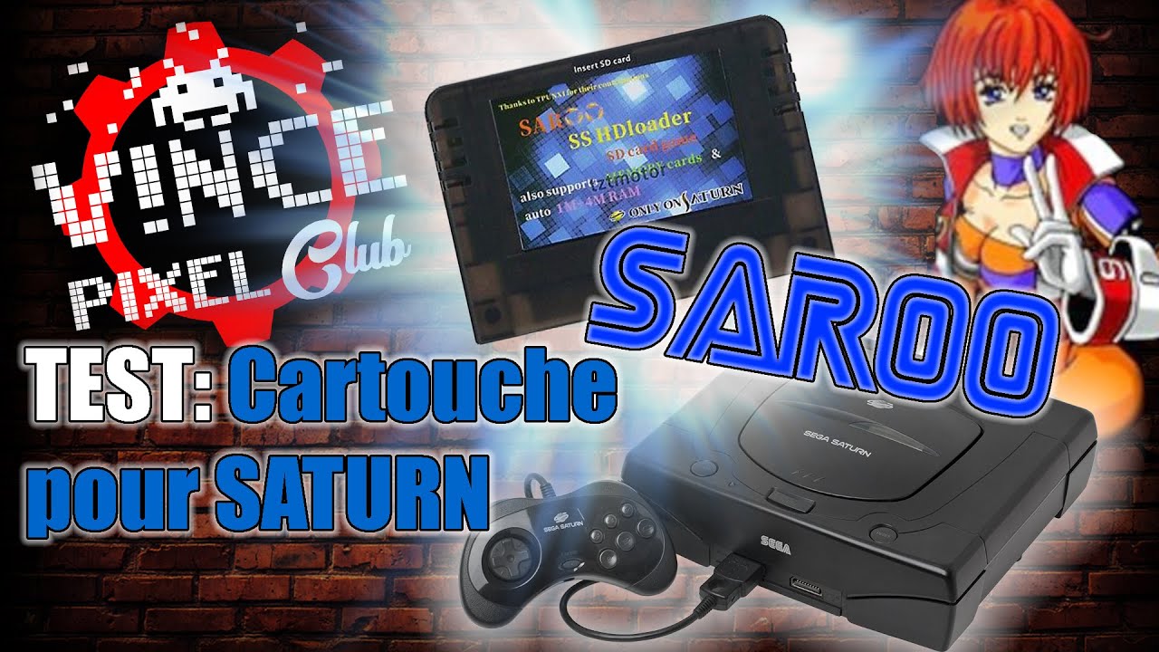 Test: SAROO pour Sega SATURN - YouTube