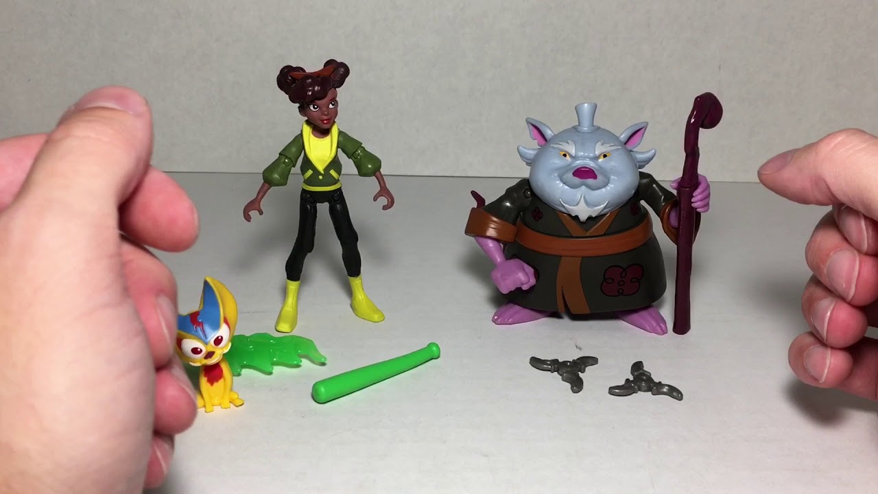 Rise of the Teenage Mutant Ninja Turtles TMNT April O’Neil and Splinter ...