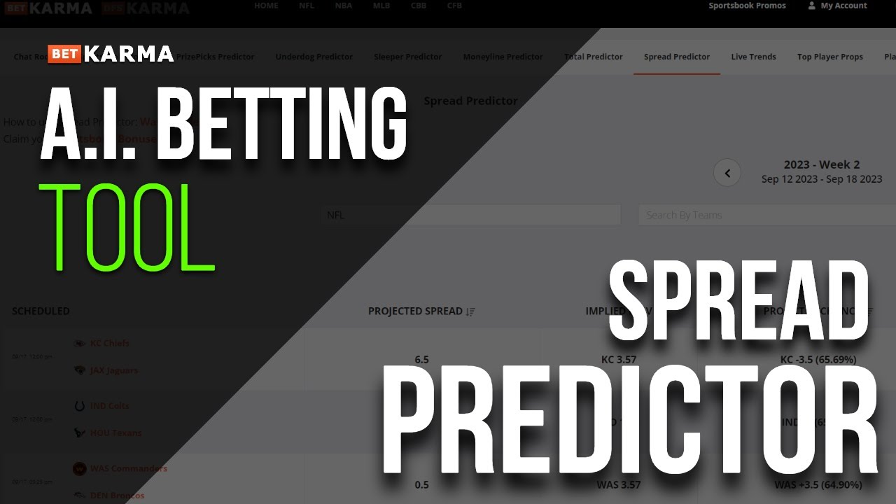 How to use the #1 Ranked Spread Predictor | NFL Spread Picks - YouTube