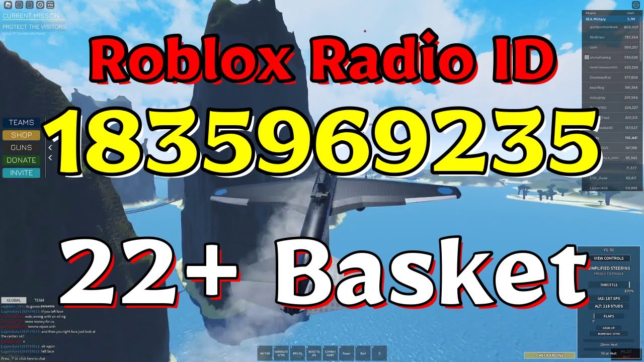 Basket Roblox Radio Codes/IDs - YouTube
