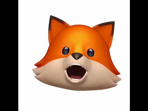 Apple Animoji - Fox on the run - YouTube