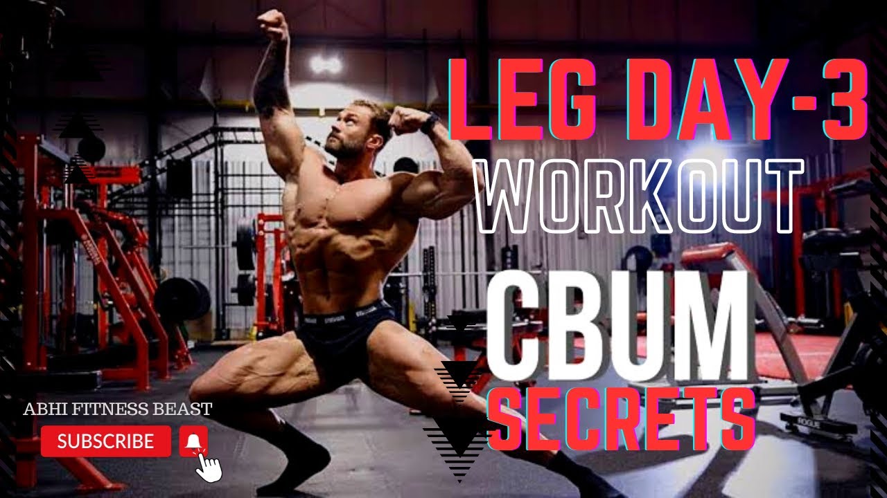 CBUM DAY -3 LEG 🦵 WORKOUT #legworkout #abhifitnessbeast #cbum #bulking ...
