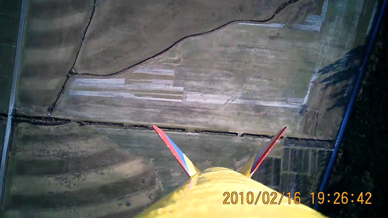 KNO3/Sugar rocket with onboard camera 54mm - YouTube