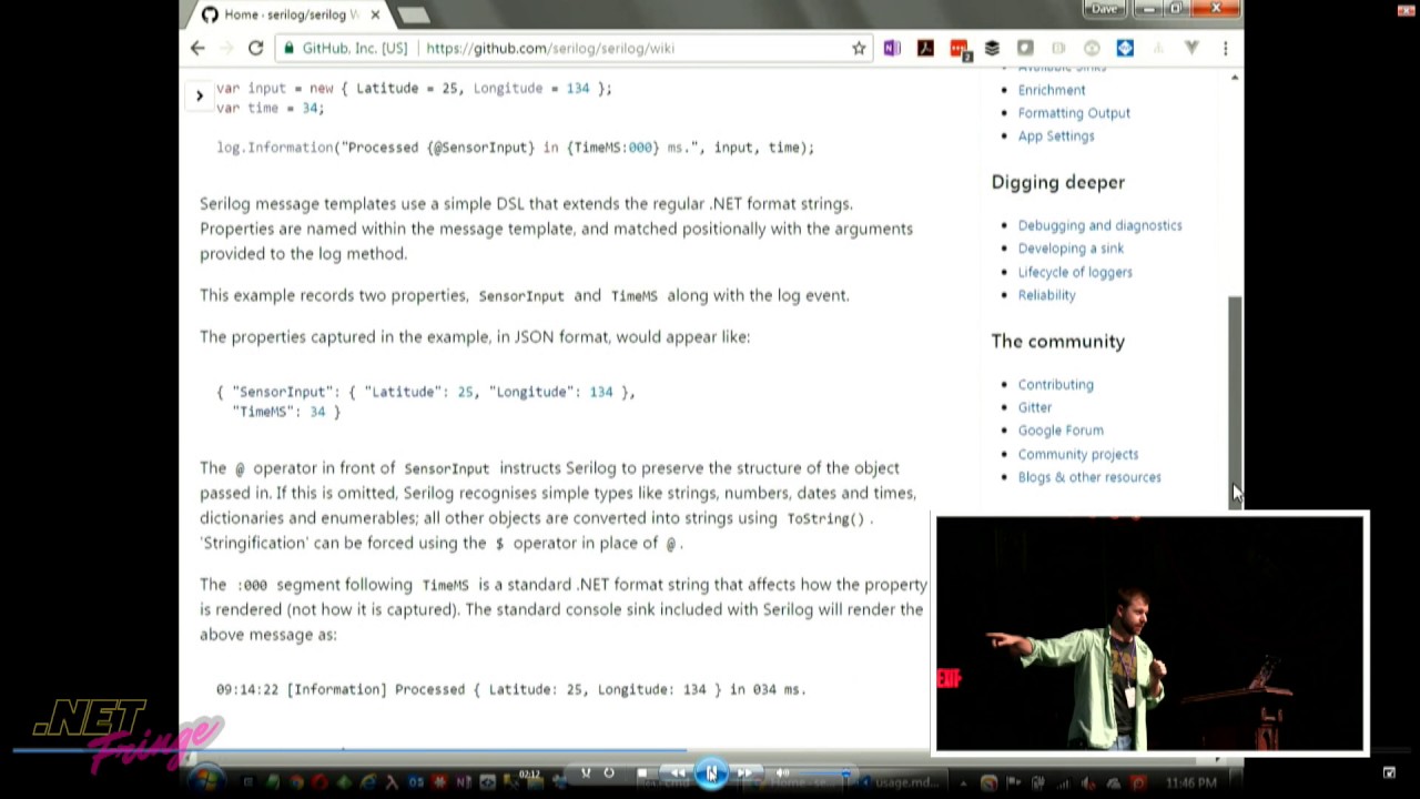 Dave Glick - Lightning Talk - .NET Fringe 2017 - YouTube