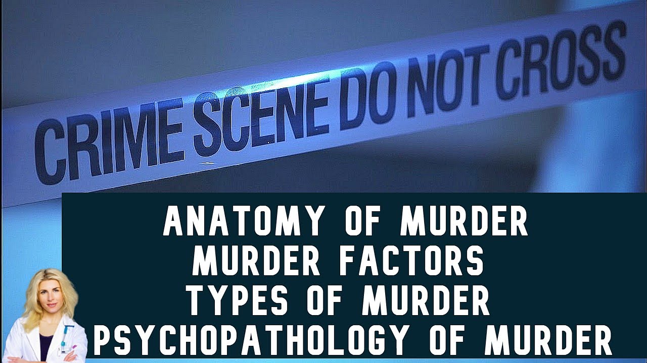 The Psychology of MURDER | Murder Factors | Types of Murder ...
