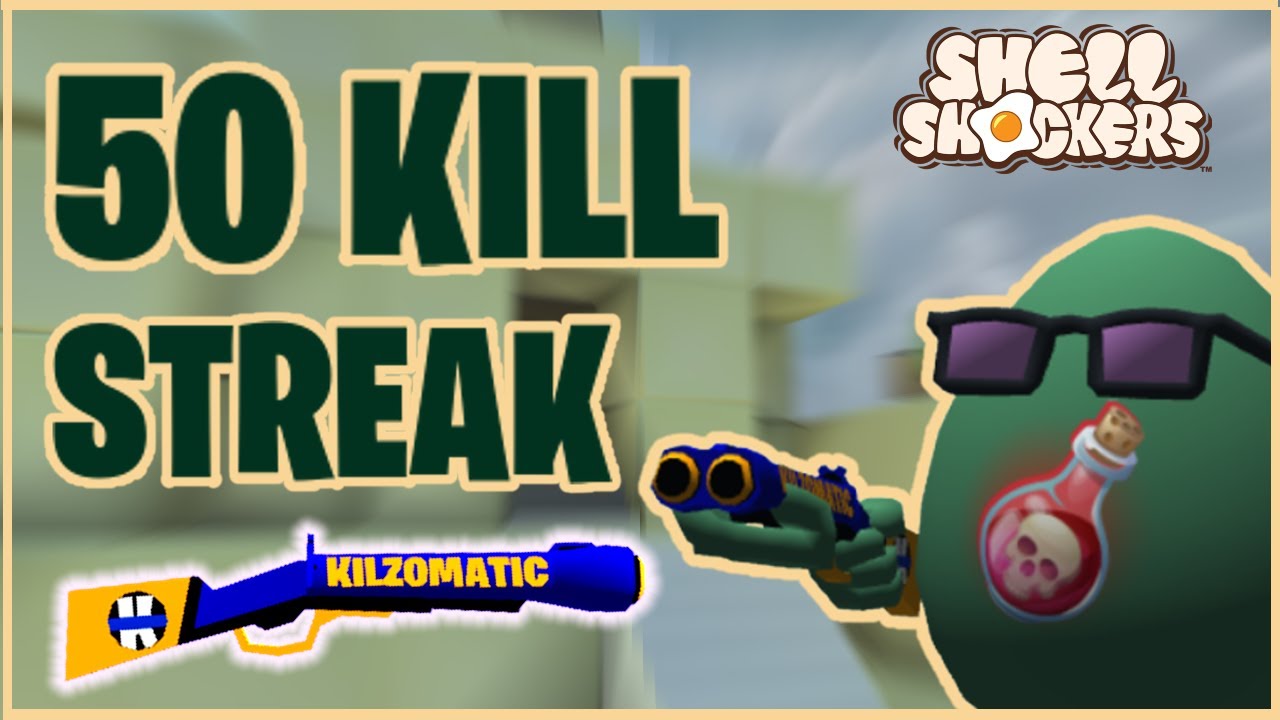 50 Kill Streak! | Shell Shockers - YouTube