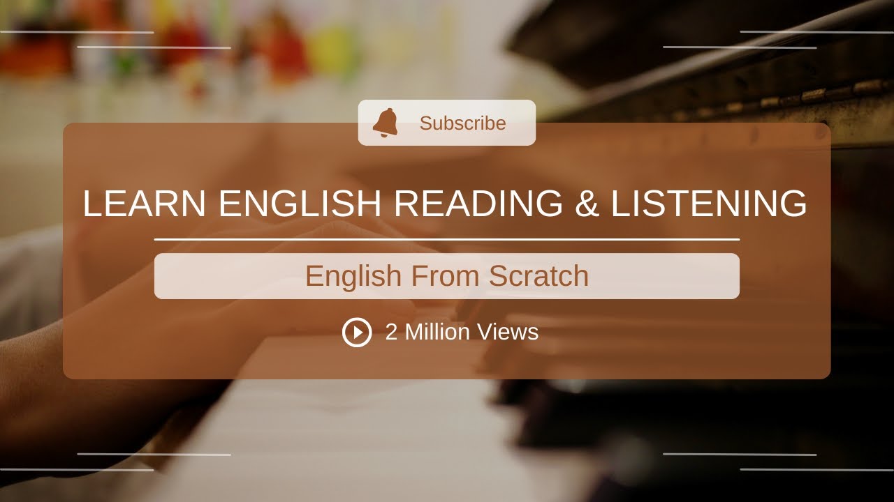 Learn English | Reading & Listening - YouTube
