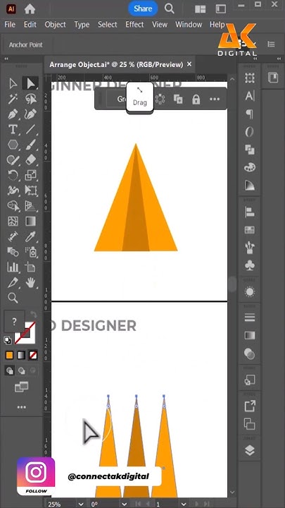 Arrange Object in Adobe Illustrator | Adobe Illustrator Tutorial for ...