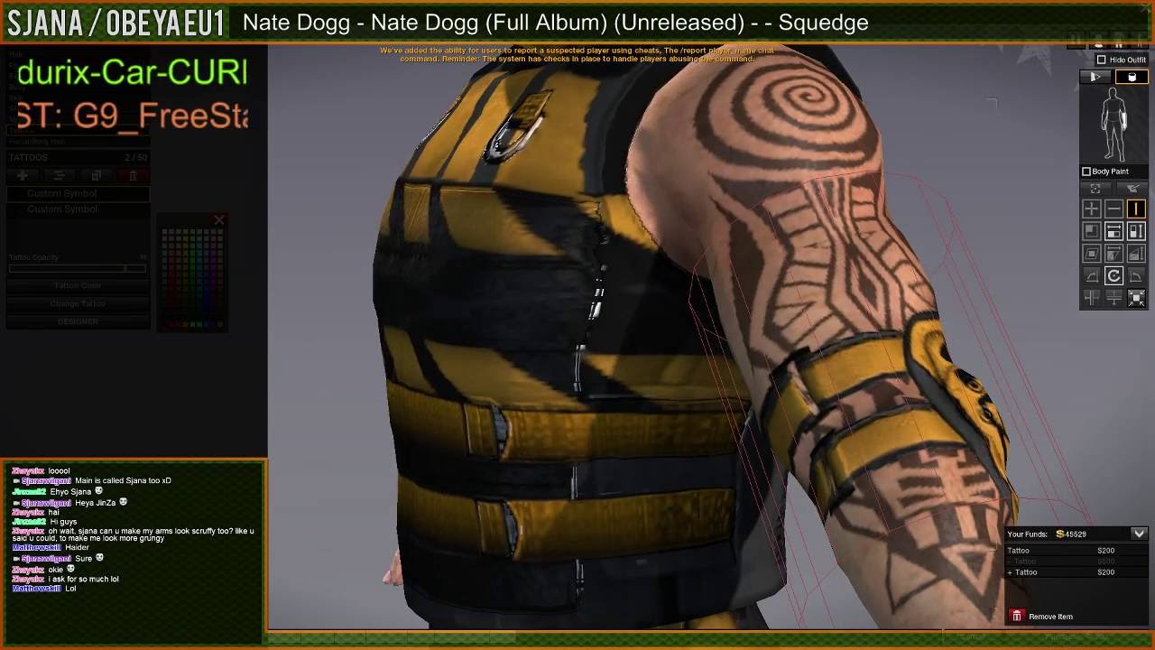 APB:Reloaded! Designing an Outfit, Car and Tattoos for Nadurix. Sjana ...