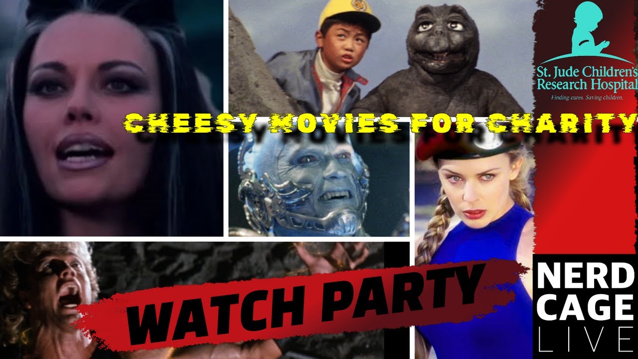 Cheesy Movies For Charity WATCH PARTY MARATHON LIVESTREAM - YouTube