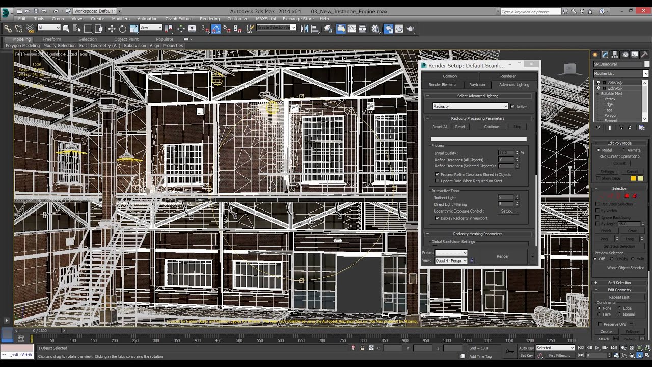 Autodesk Bake Radiosity plug-in - YouTube