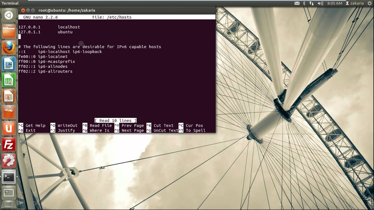 FTP server with client application using Ubuntu (output) - YouTube