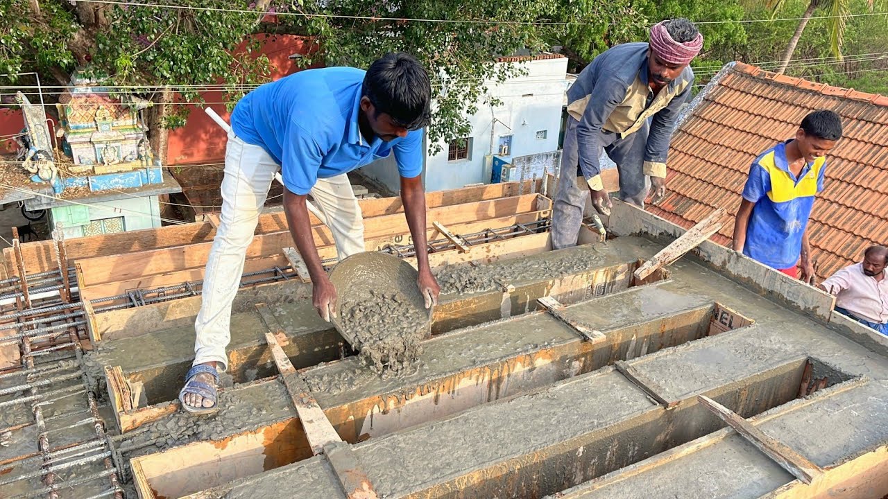 Pergola! Concrete Design On Terrace_Roof Top Design Reinforcement Rcc ...