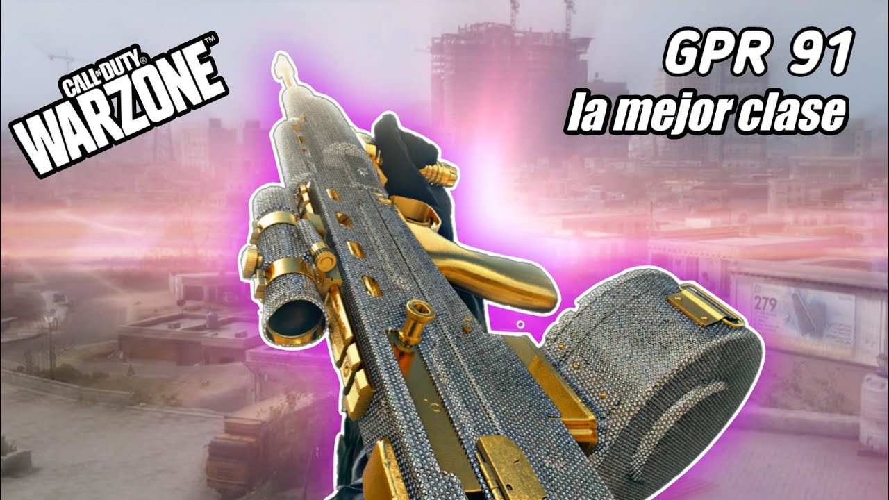 GPR 91 aún SIGUE ROTO en WARZONE || la MEJOR CLASE de la GPR 91 || COD ...