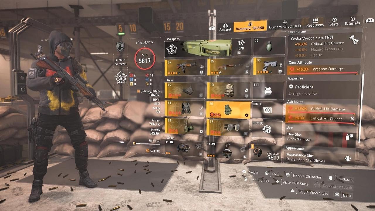 1 Million per bullet PVE/Legendary DPS build!! Tom Clancy's The ...