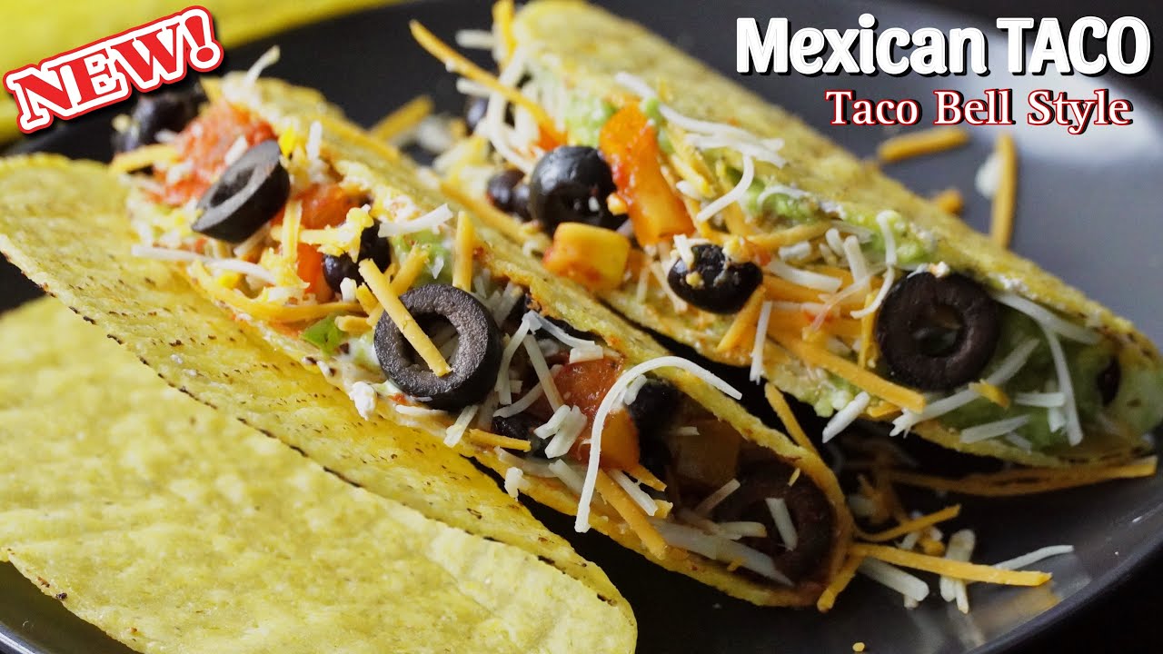 TACOS Recipe Vegetarian | Mexican Black Beans Tacos Recipe! Authentic ...