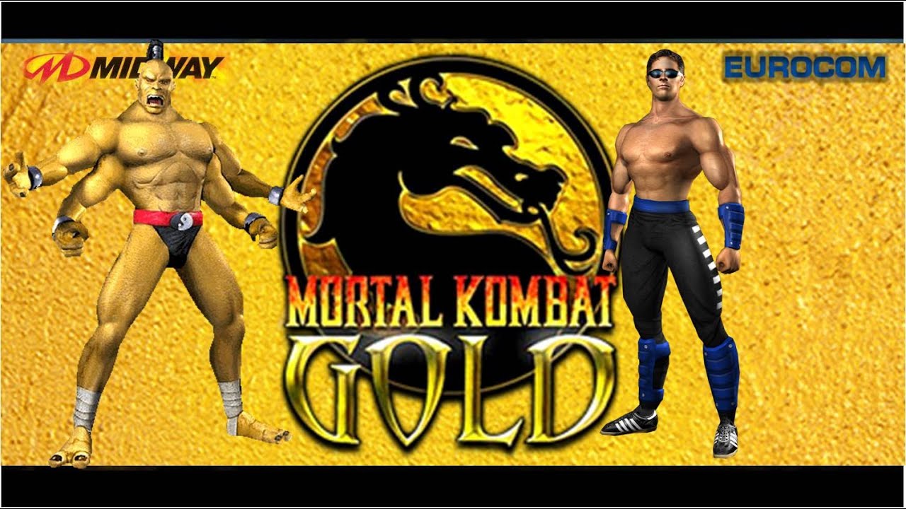 Mortal Kombat Gold - Goro Vs Johnny Cage - Three Rounds To Win - YouTube